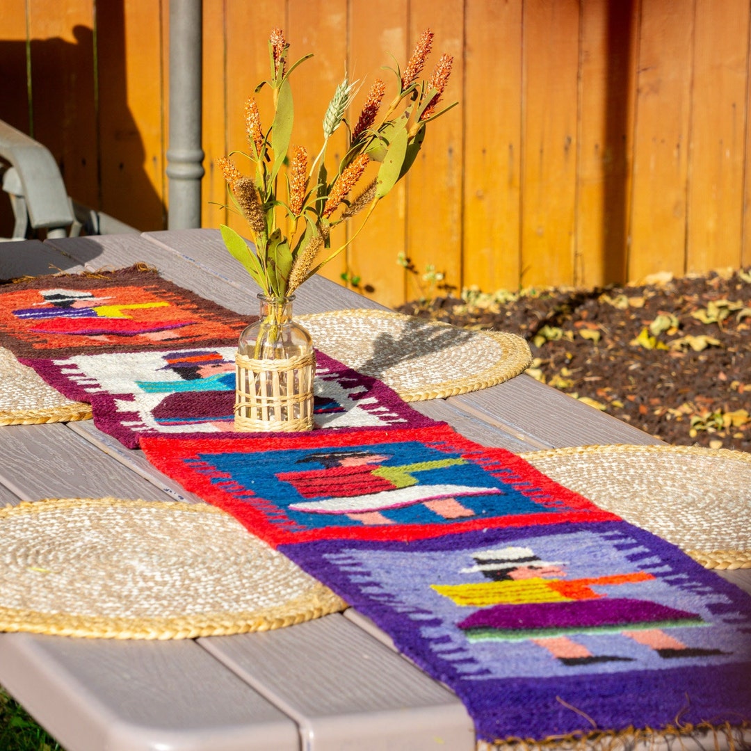 Reversible Table Runner/made in Peru - Etsy