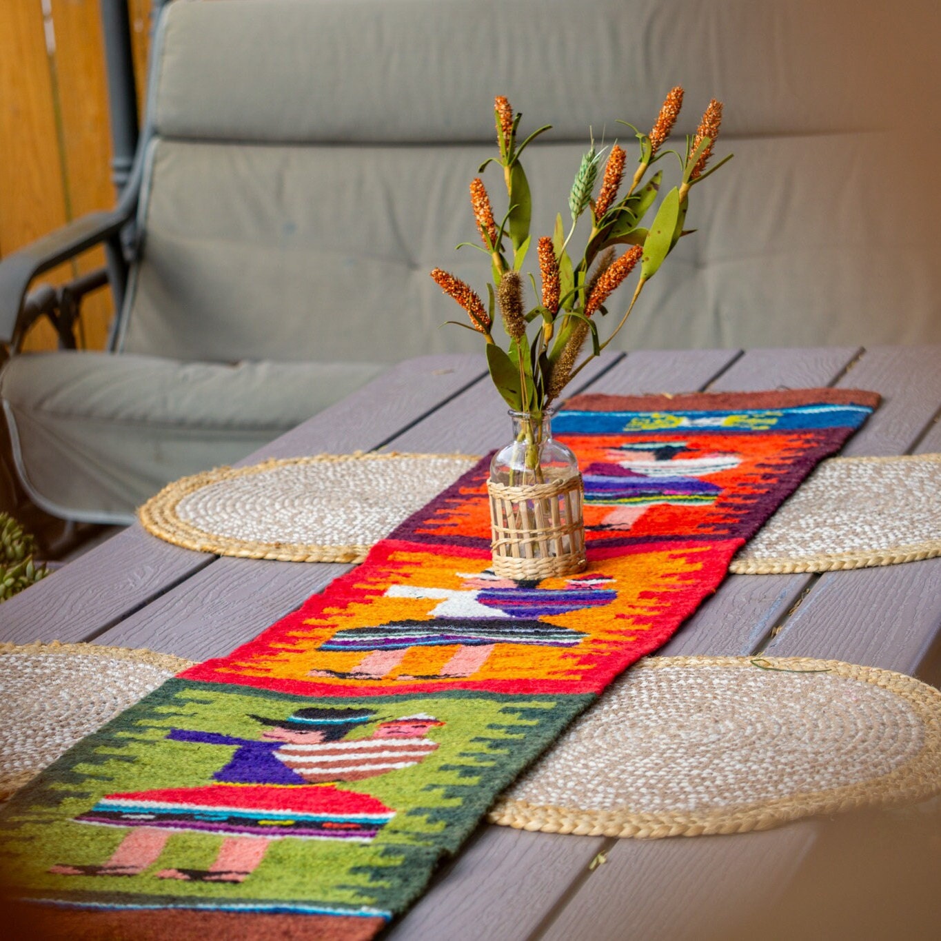 Reversible Table Runner/made in Peru - Etsy