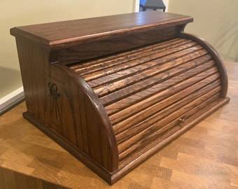 Rustic Bread Box | Etsy