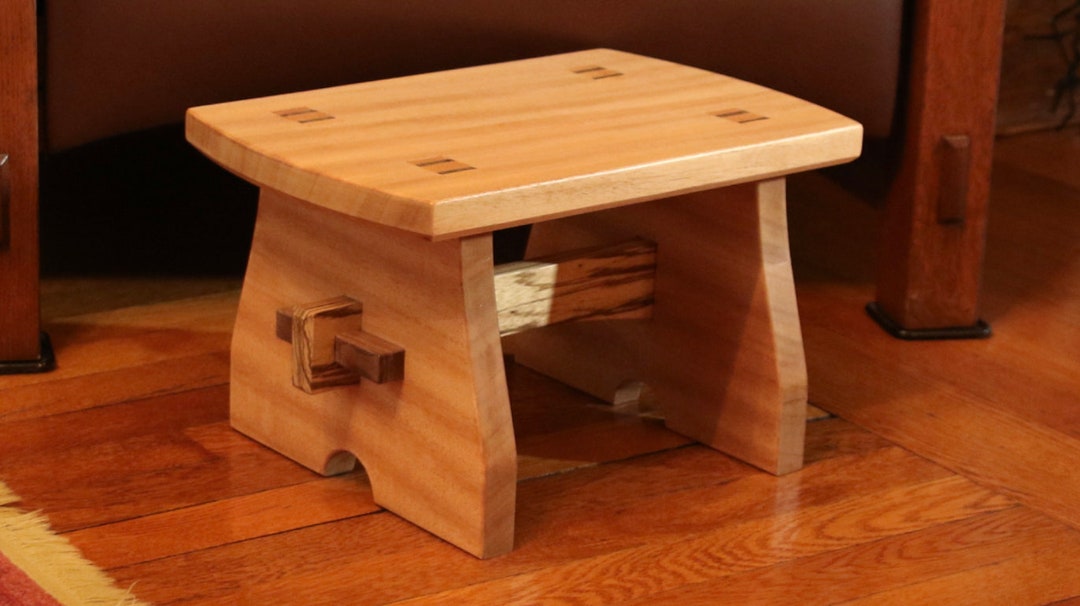 Handcrafted Wooden Step Stool - Etsy