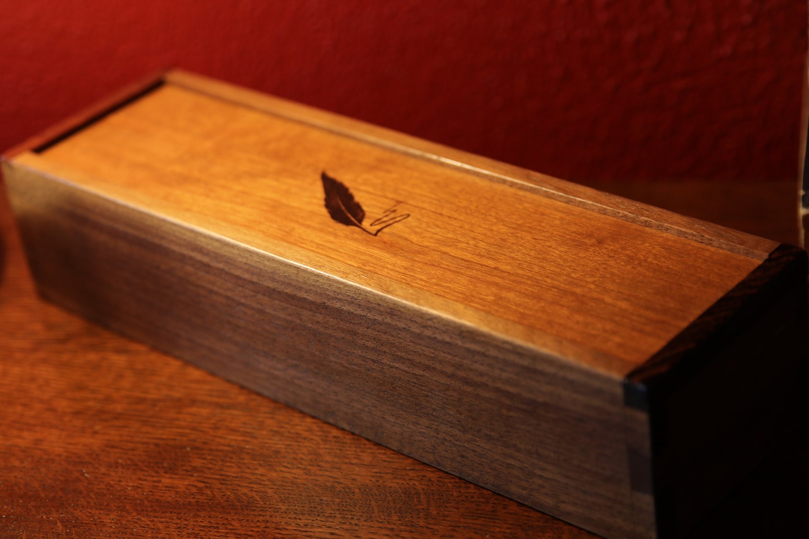 Custom Handcrafted Wooden Pencil Case - Etsy