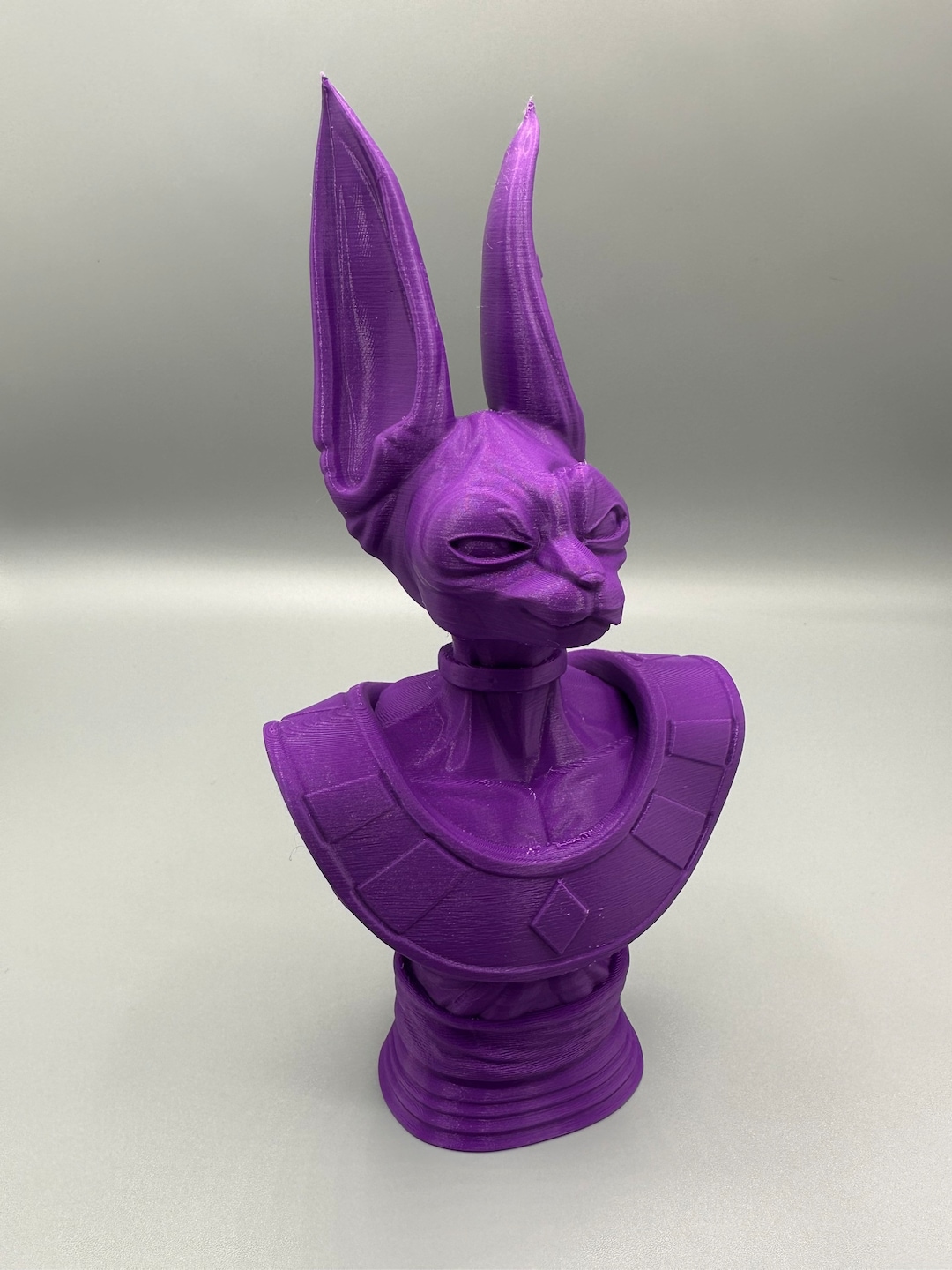 3D Printed Dragonball Z Beerus Bust - Etsy
