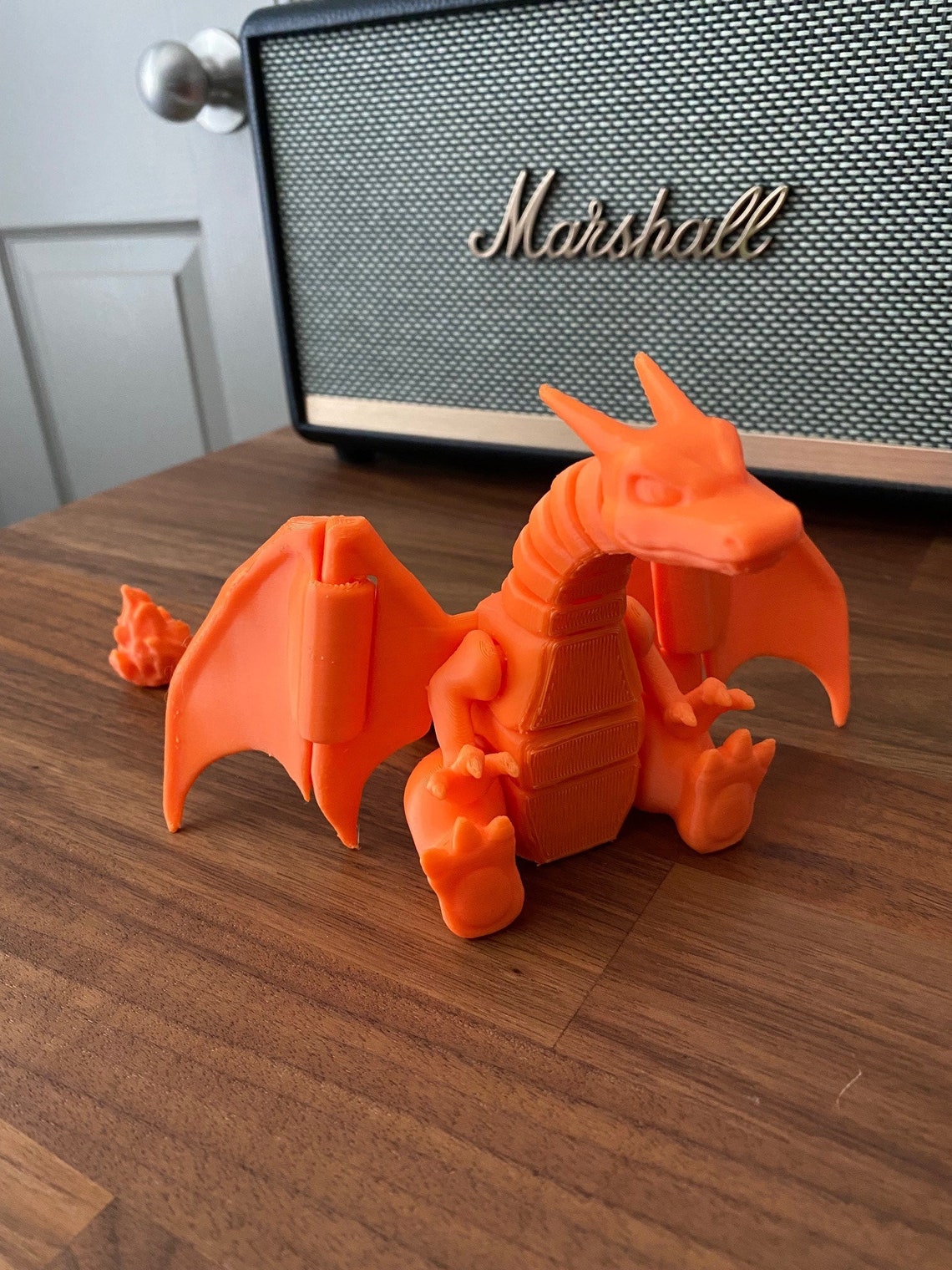 Articulating 3D Printed Charizard Pokemon - Etsy