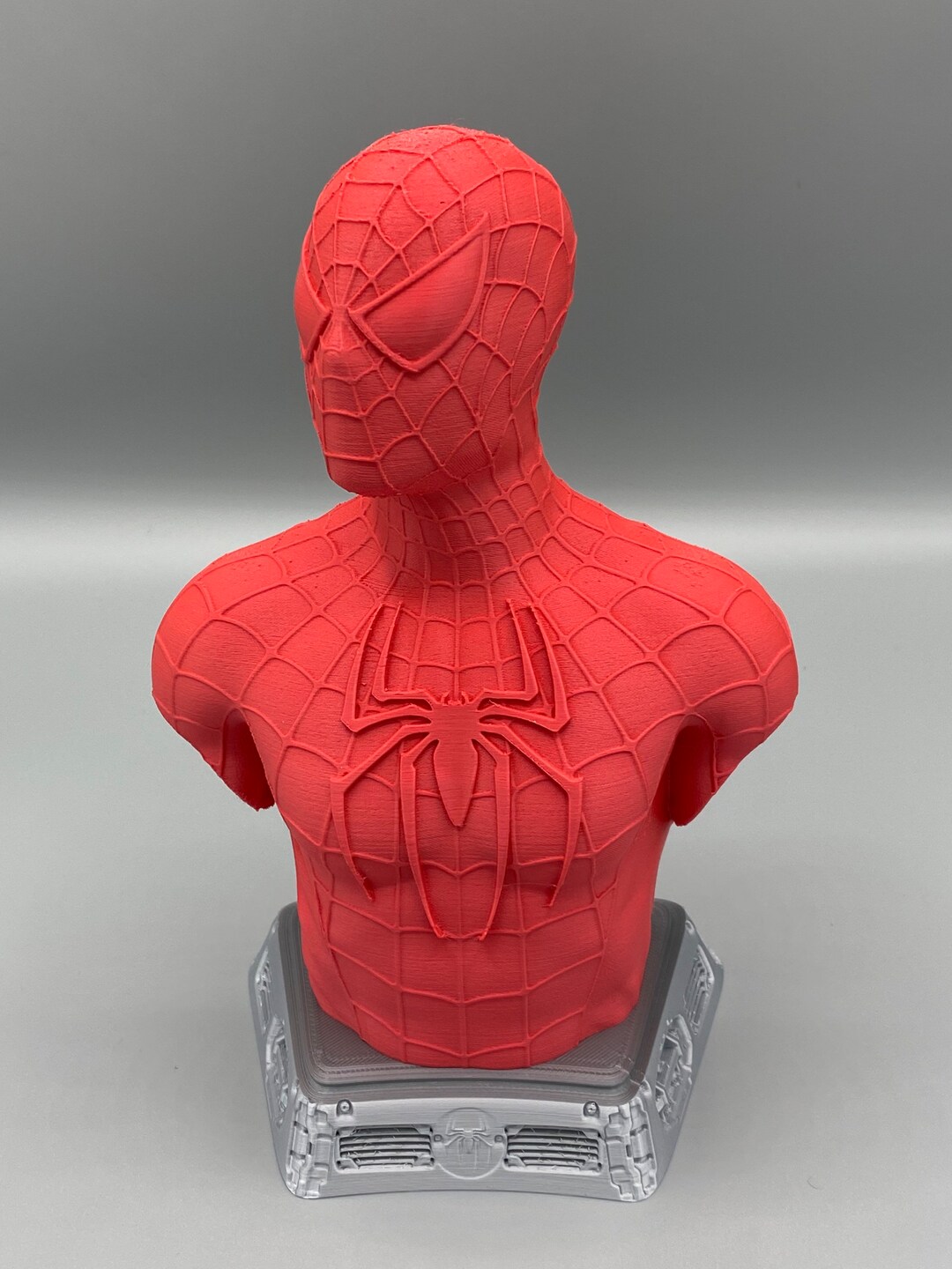 3D Printed Spiderman Bust - Etsy