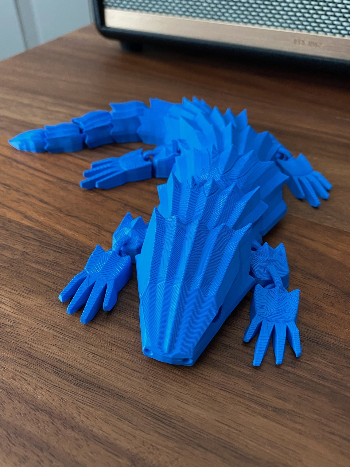 Articulating 3D Printed Armadillo Lizard - Etsy