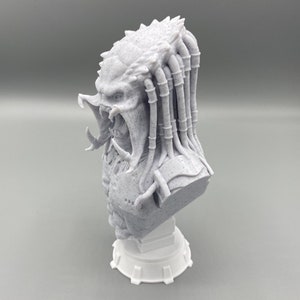 3D Printed Predator Bust - Etsy