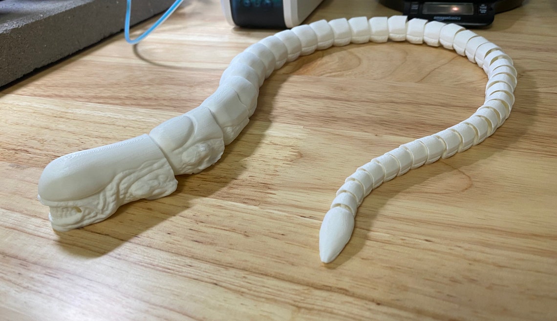 Articulating 3D Printed Chestbuster - Etsy