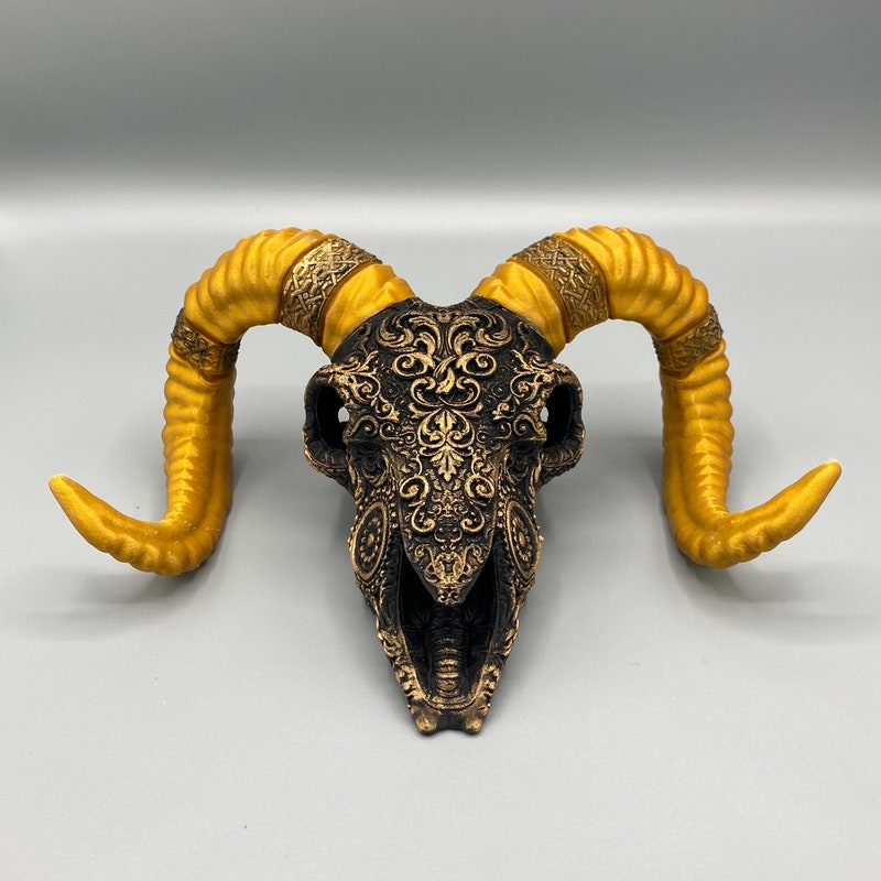 Goat Skull - Etsy