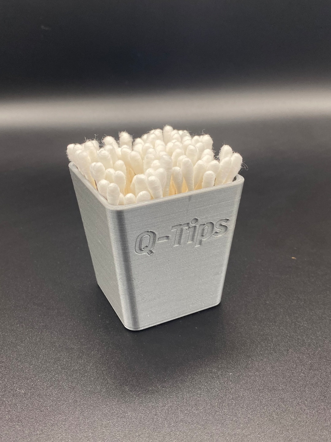 3D Printed Cotton Swab Container - Etsy