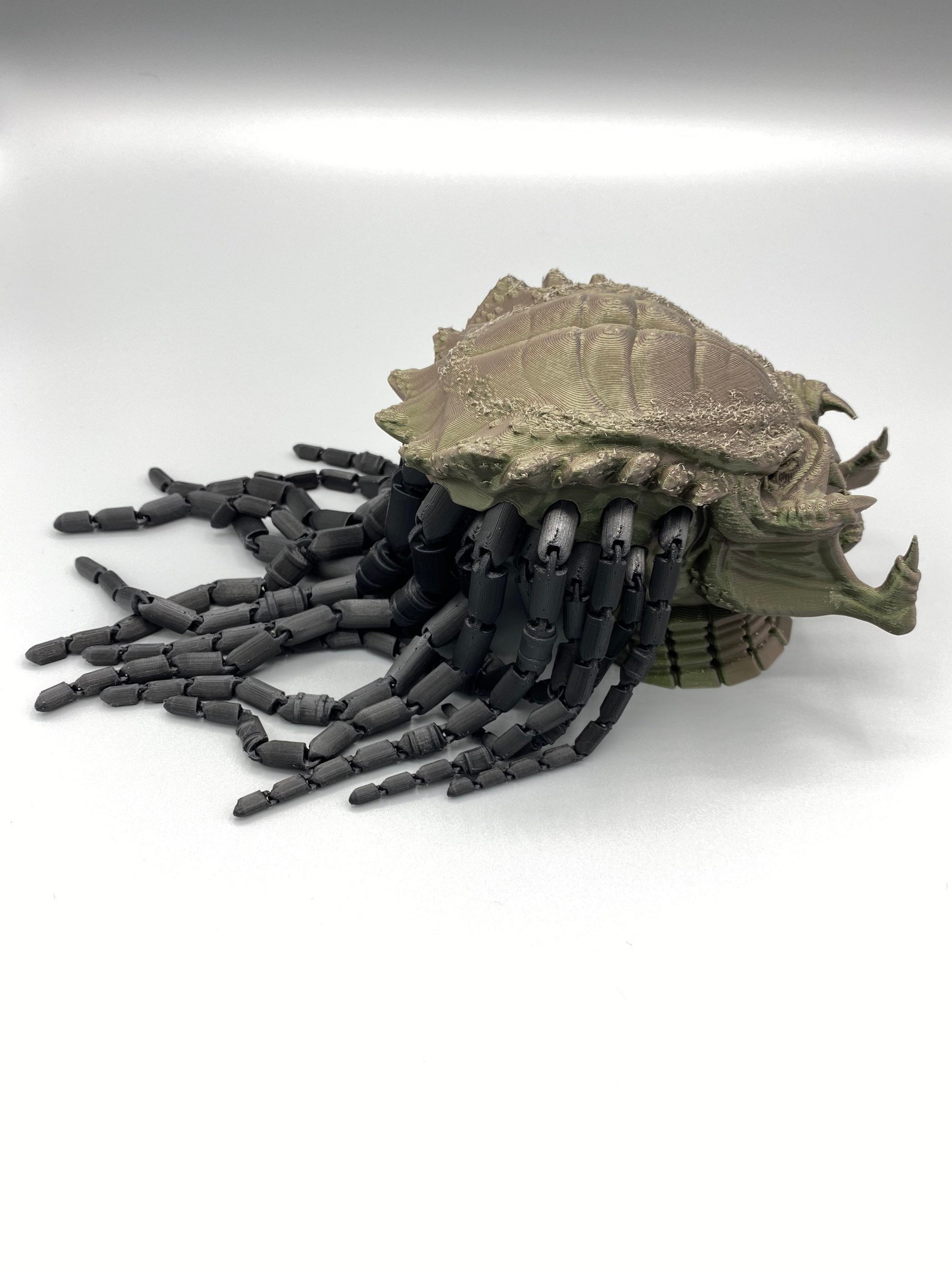 3D Printed Predator Head With Dreadlocks - Etsy