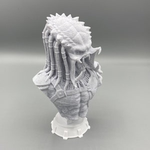 3D Printed Predator Bust - Etsy