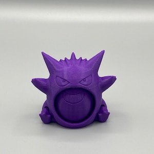 3D Printed Gengar Pokemon With Articulating Tongue - Etsy