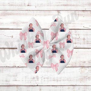 Ms Rachel Bow Seamless Pattern PNG, Pink, Sublimation, Dtf, Cute ...