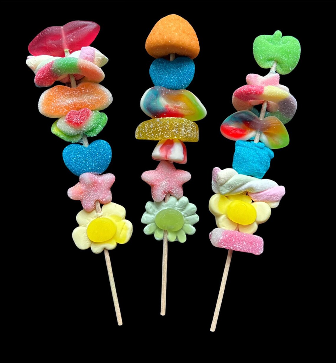 Party Favour Sweet Kebabs for Parties Weddings and - Etsy