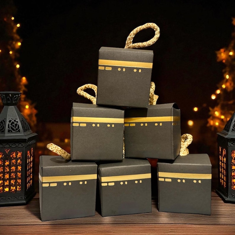 Hajj Mubarak Sweet Boxes - Umrah Gifts - Eid Ramadan Halal Sweets ...