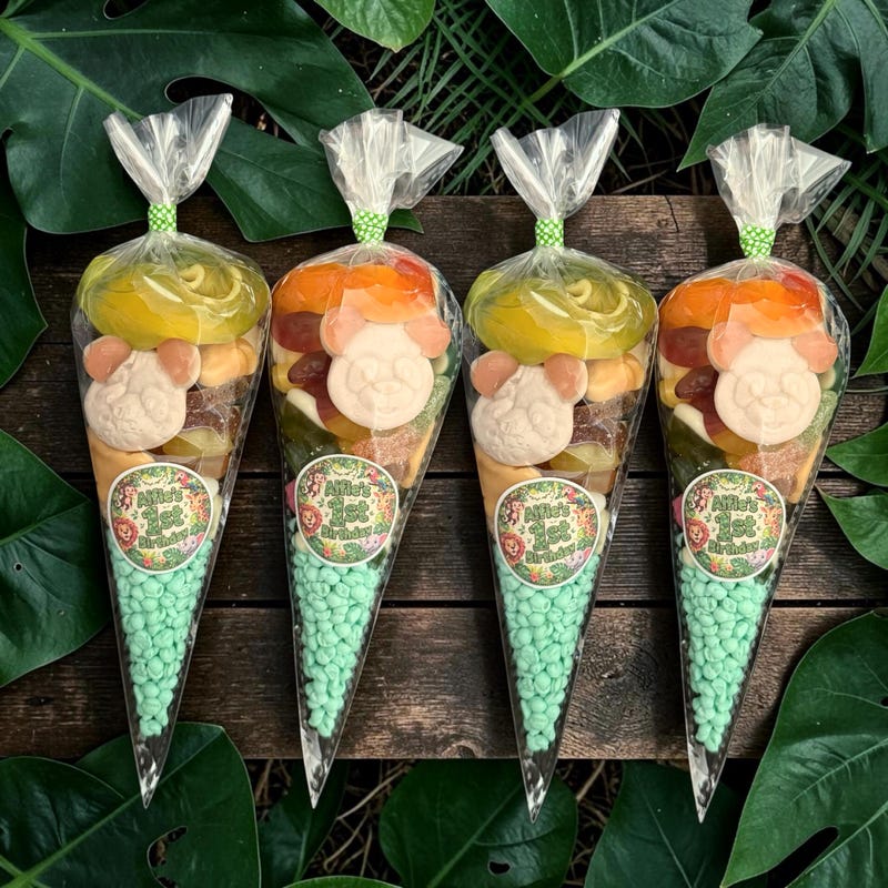 Jungle Theme Sweet Bags - Etsy