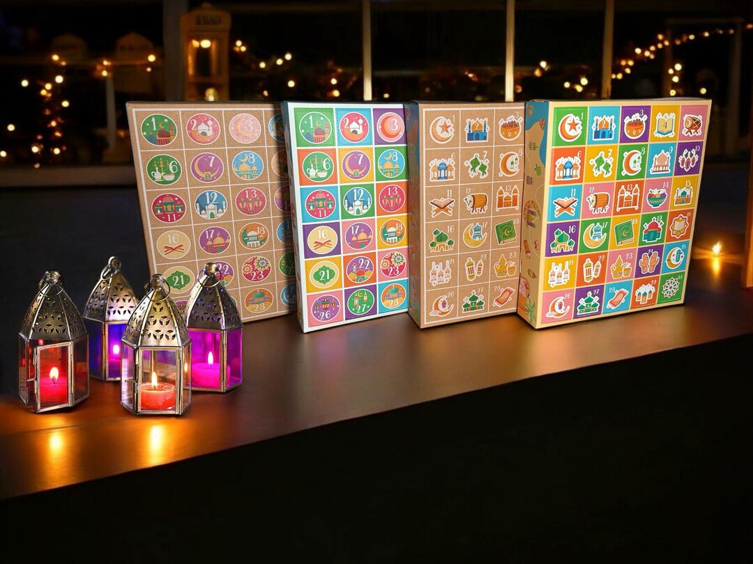 Ramadan Advent Calender With Pick and Mix Sweets | Halal 30 Day Eid ...