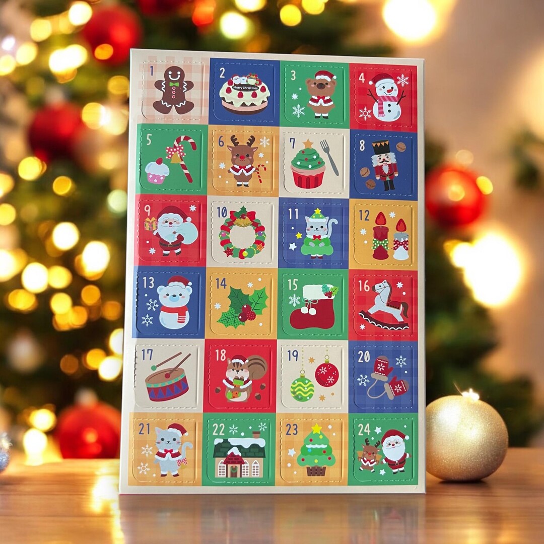 Christmas Advent Calender With Pick and Mix Sweets Sweet 24 Day Box ...