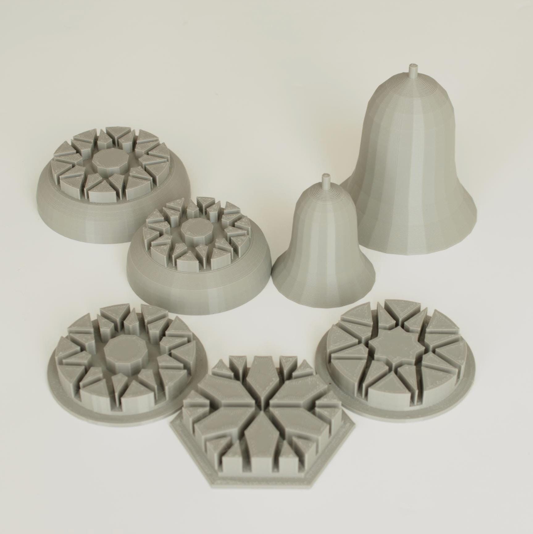 DIY Christmas Ornament Molds or Full Craft Kit – Rattan Bell, Lantern ...