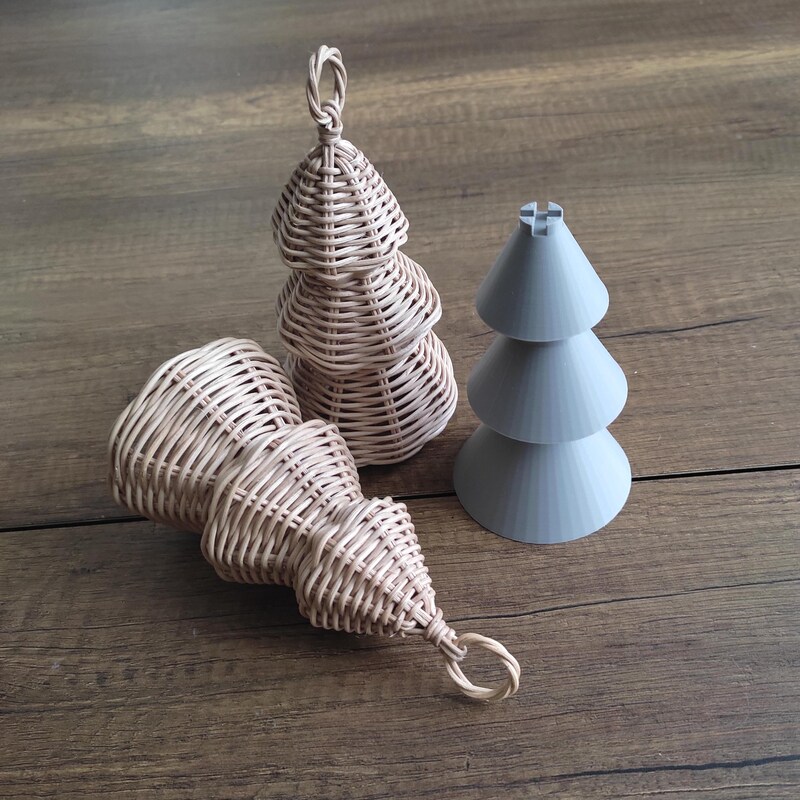 Outdoor Rattan Christmas Trees - Etsy