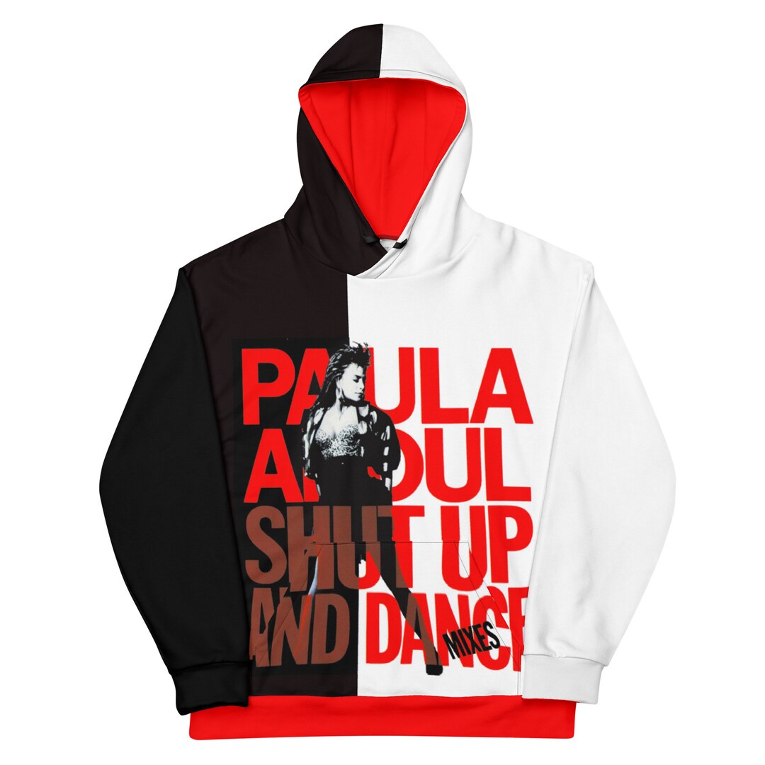 Paula Abdul - Shut up and Dance - All Over Hoodie / 90s, Vintage, Old ...