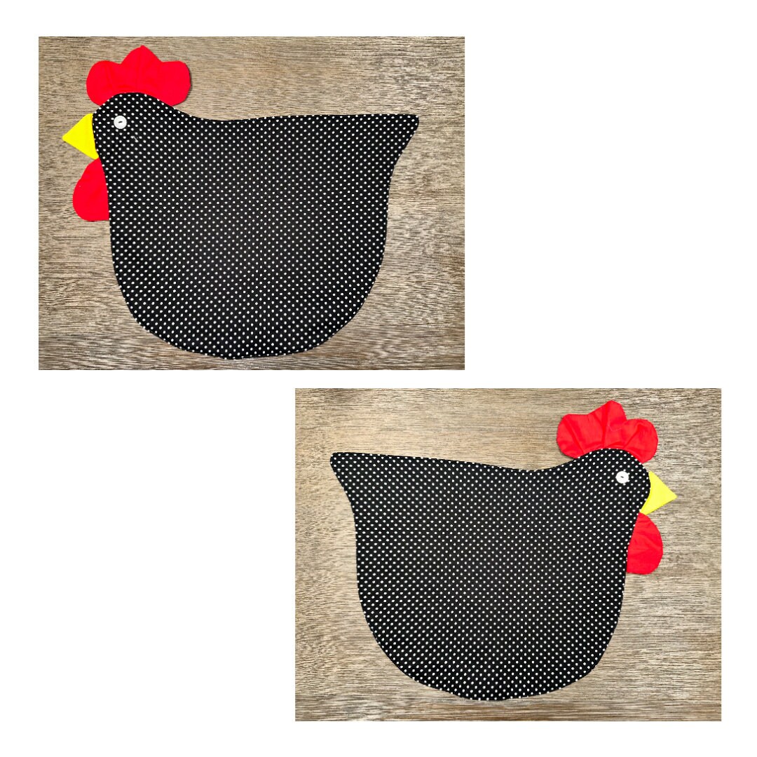 Reversable Chicken Placemat - Etsy