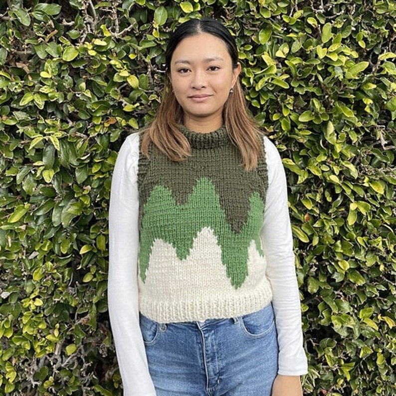 Knitting Pattern Get a Drip Vest Digital Download - Etsy