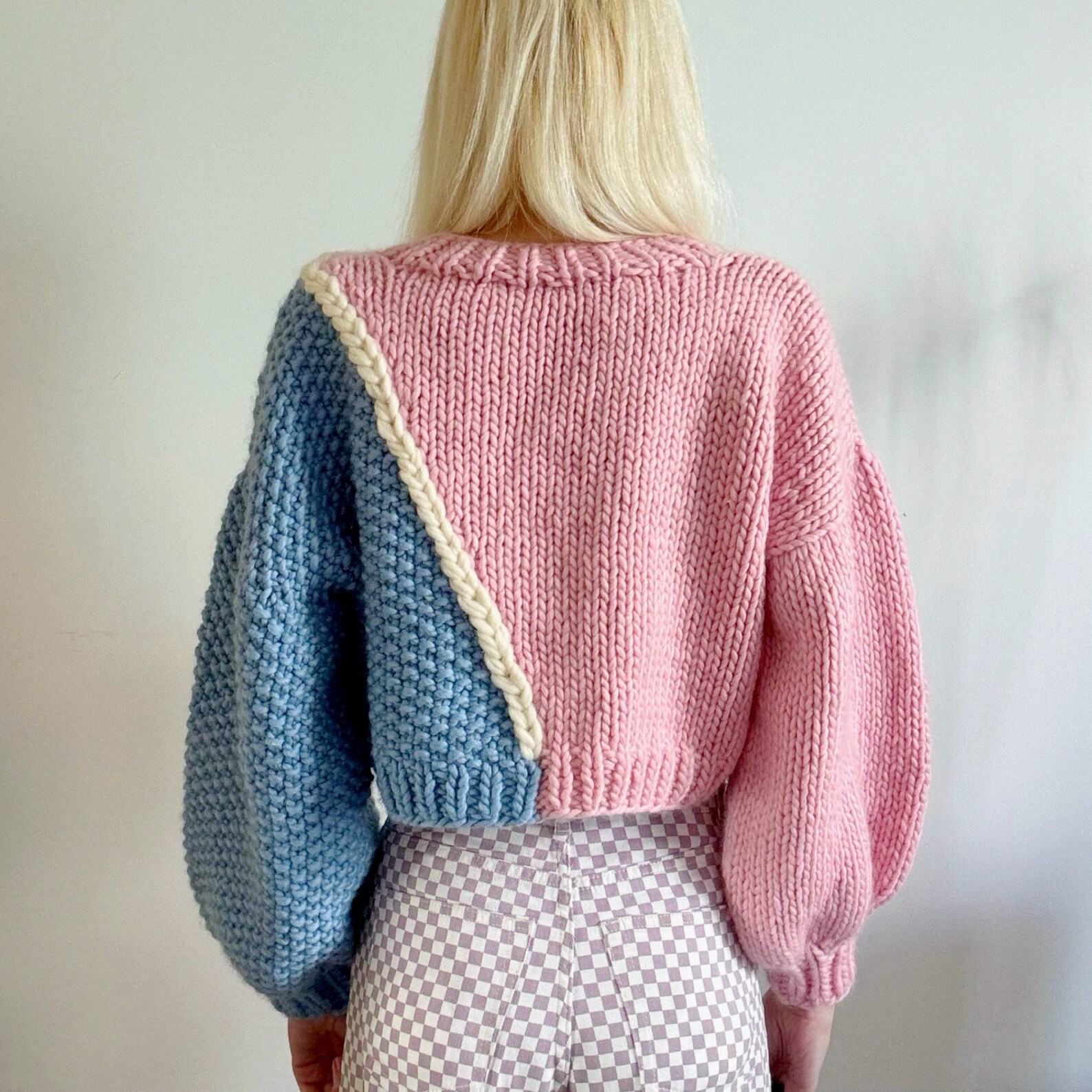 Knitting Pattern Daisy Chain Sweater Digital Download - Etsy