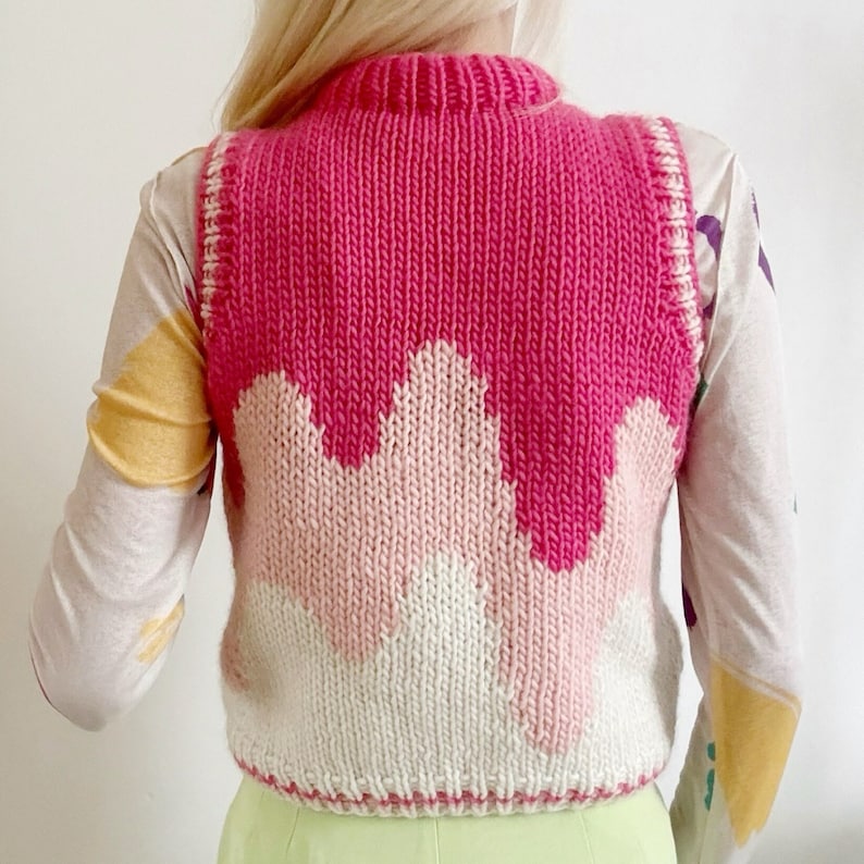 Knitting Pattern Get a Drip Vest Digital Download - Etsy