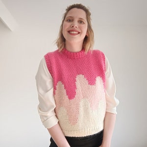 Knitting Pattern Get a Drip Vest Digital Download - Etsy