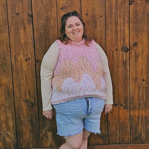Knitting Pattern Get a Drip Vest Digital Download - Etsy