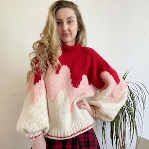 Knitting Pattern Get a Drip Sweater Digital Download - Etsy