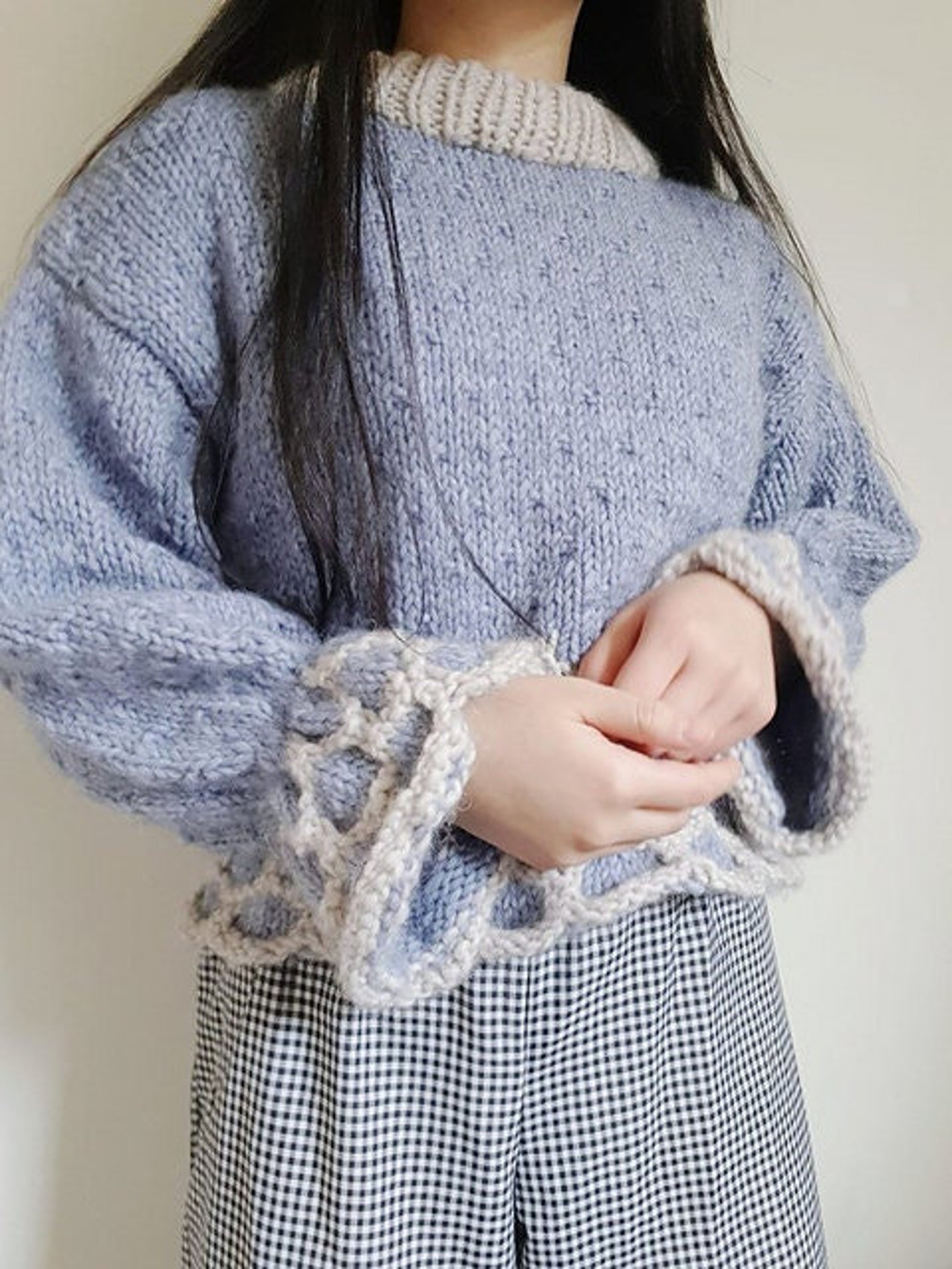 Knitting Pattern Sweet as Honey Sweater Digital Download - Etsy