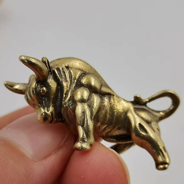 Decorative Bull Ornament - Etsy