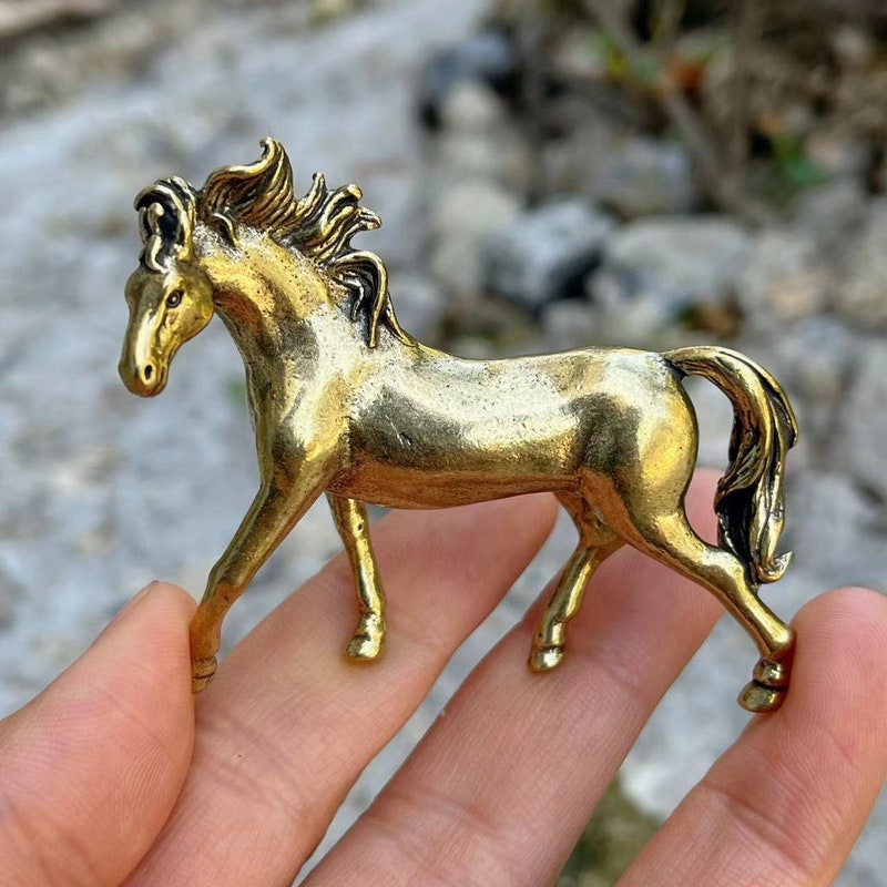 Copper Horses Sculpture - Etsy UK