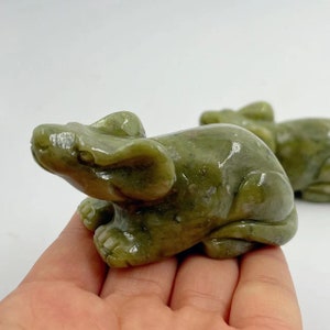 Natural Jade Carved Jade Mouse Sculpture, Hand Carved Small Rodents ...