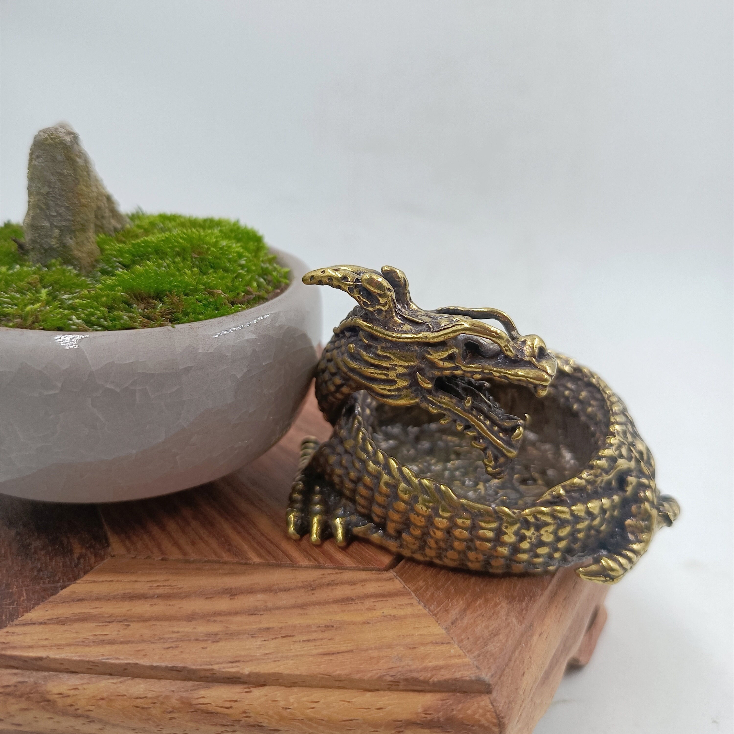 Mini Dragon Statue Hovering Dragon Statue Ornament Incense - Etsy Canada