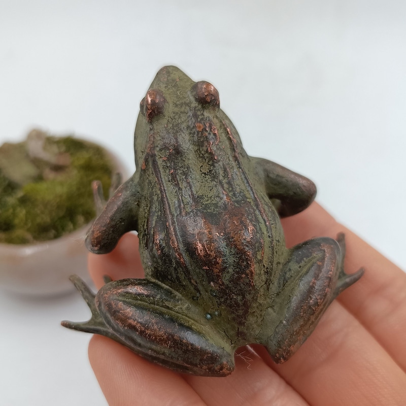 Copper Frog - Etsy