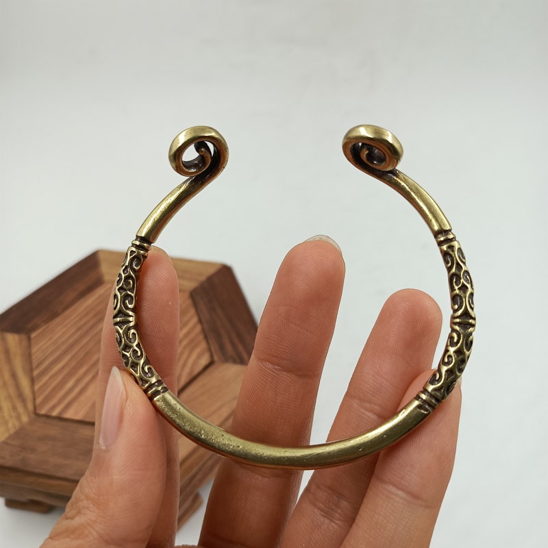 Vintage Copper Sun Bracelet - Etsy UK