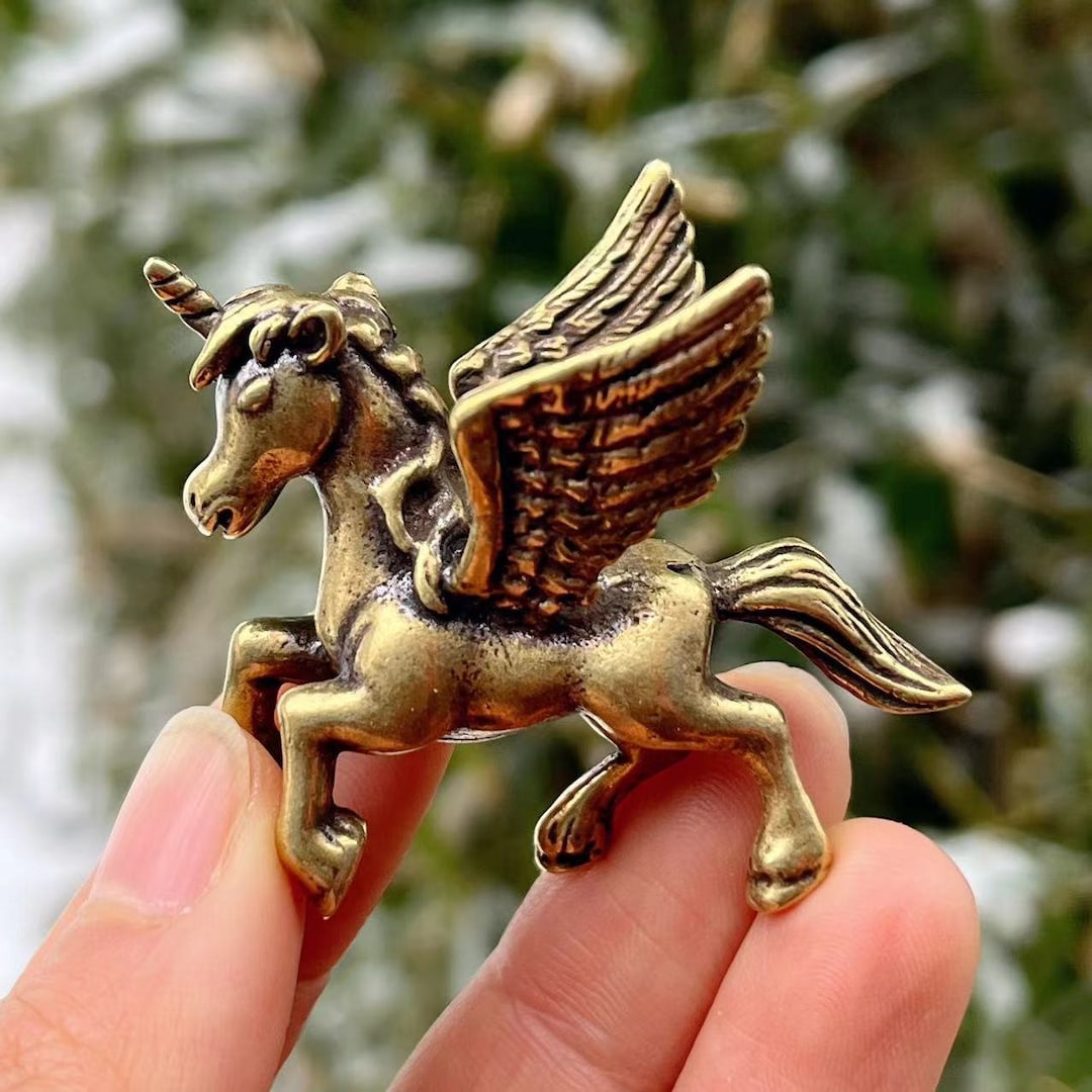 Mini Cooper Winged Horse Flying Pegasus God Greek Mythology Statue ...