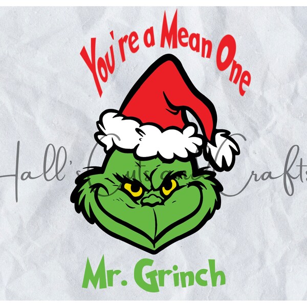 Grinch Face - Etsy
