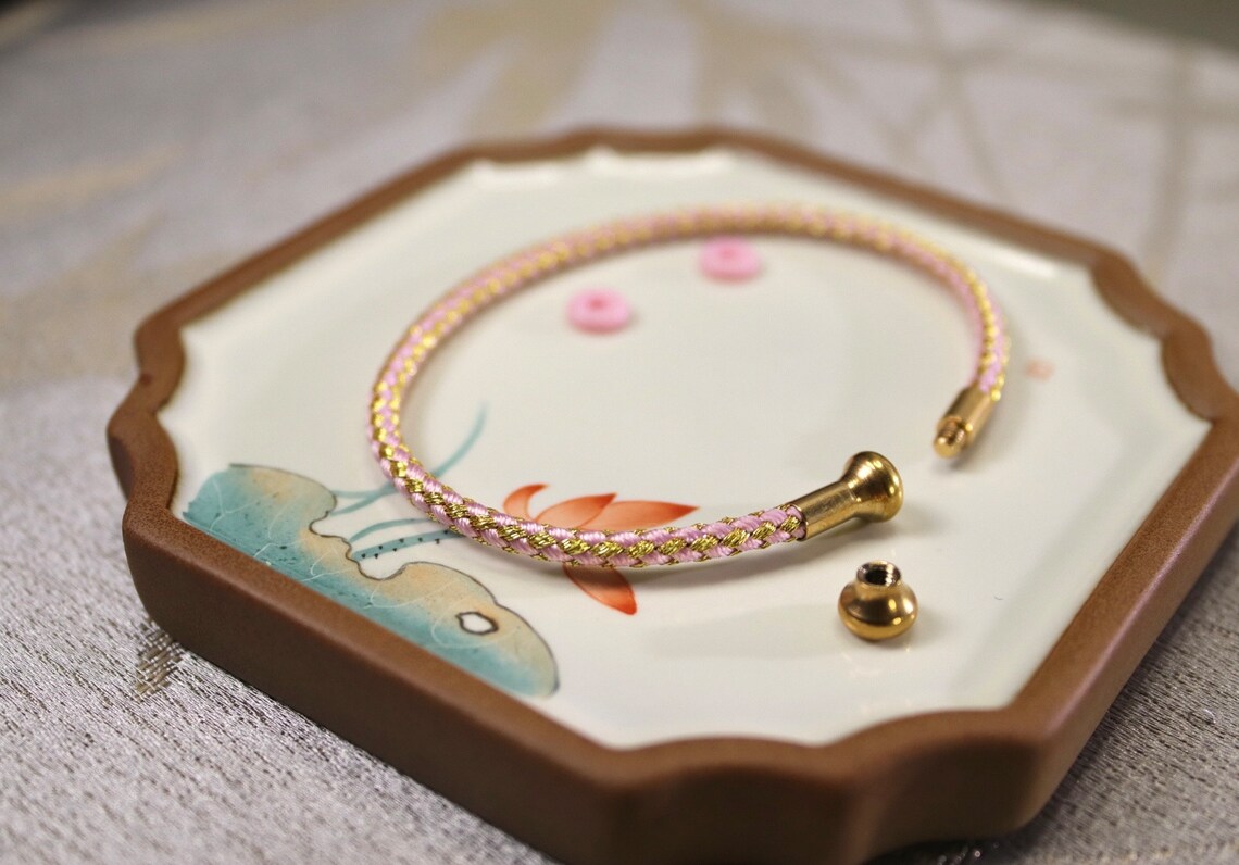 Chinese Cord Braided Bracelet Bangle - Etsy