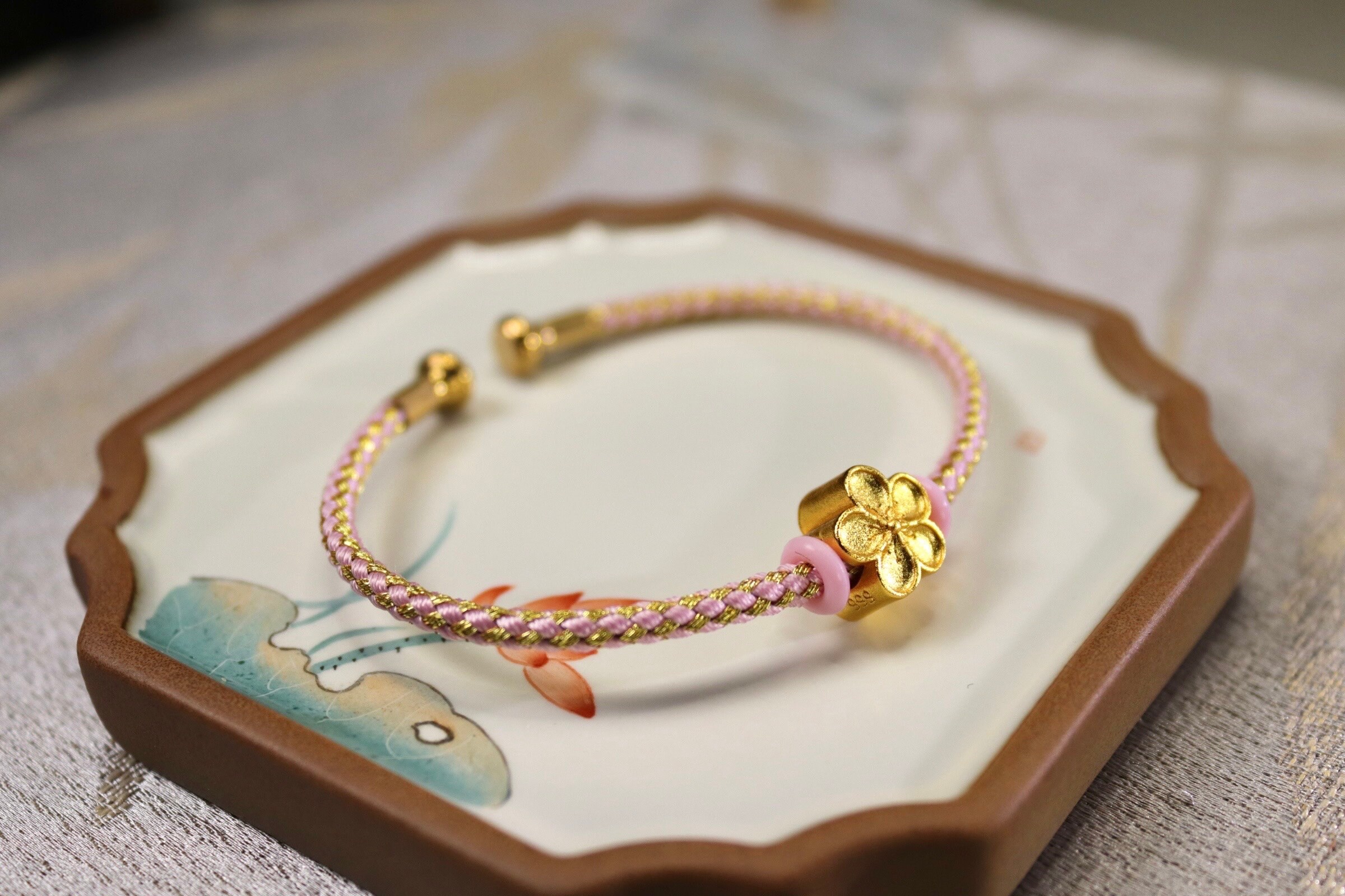 Chinese Cord Braided Bracelet Bangle - Etsy