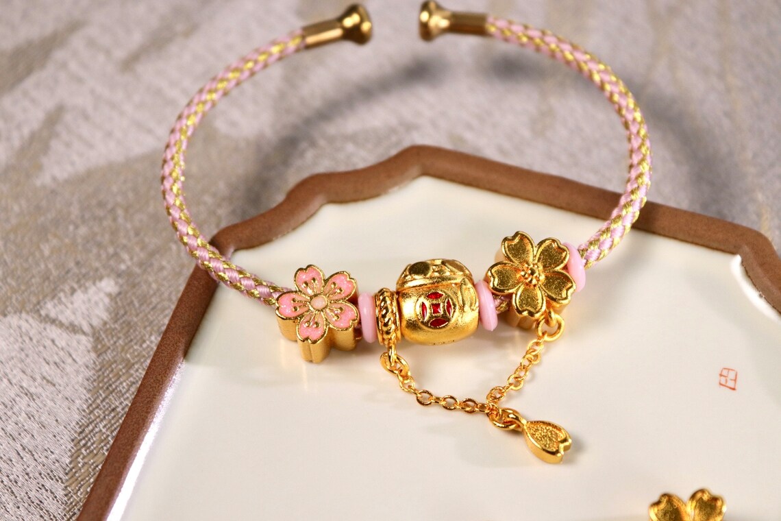 Chinese Cord Braided Bracelet Bangle - Etsy