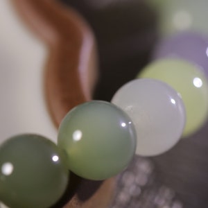 Premium Pastel Color Multi Color Jade Bracelet - Etsy