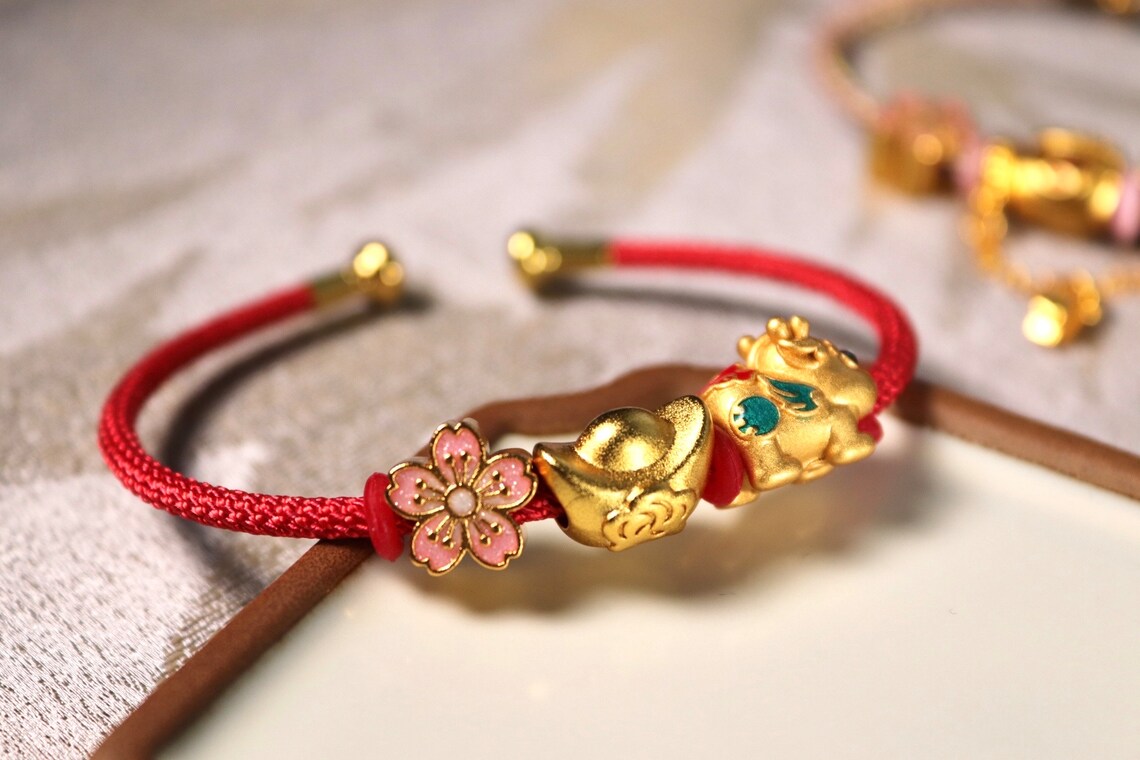 Chinese Cord Braided Bracelet Bangle - Etsy