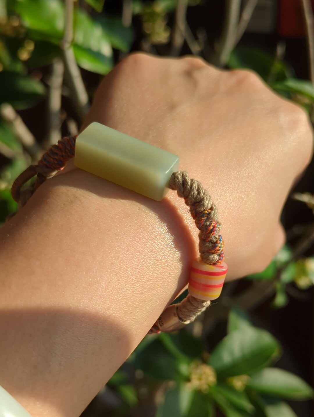 Masculine Shambala Jade Macrame Bracelet Tibetan Style Blue - Etsy