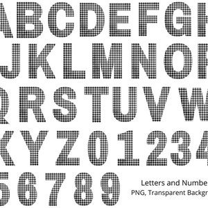 Alphabet Clipart Set, Digital Stickers, Christmas Clipart, Digital ...