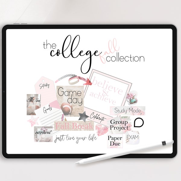 College Planner Stickers - Etsy