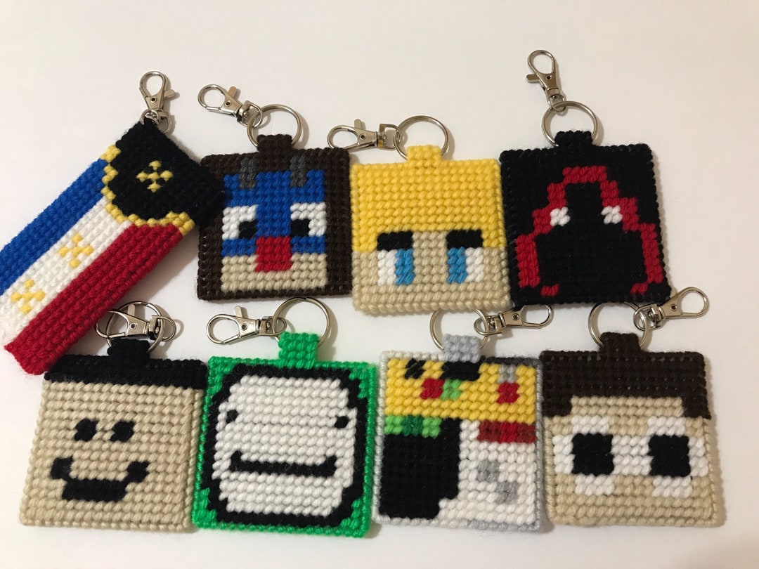 Dream Smp Characters/ Flags Keychains - Etsy